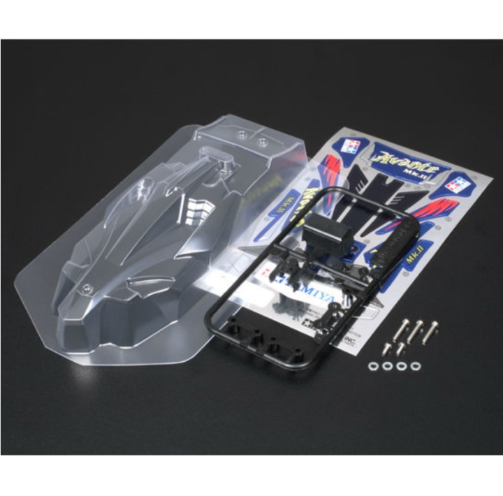 Tamiya mini 4wd Pro Avante Mk.2 Polycarbonate Clear Body Set 15369 ...