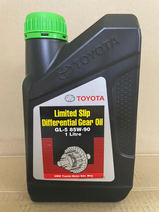 TOYOTA LIMITED SLIP DIFFERENTIAL GEAR OIL AXLE GL-5 85W-90 1LITER 1L ...