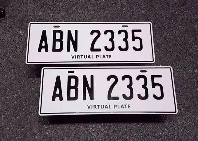 Customized Virtual Plate for Car | Lazada PH