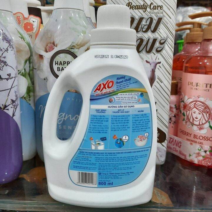 Nước giặt tẩy quần áo màu Axo | Lazada.vn