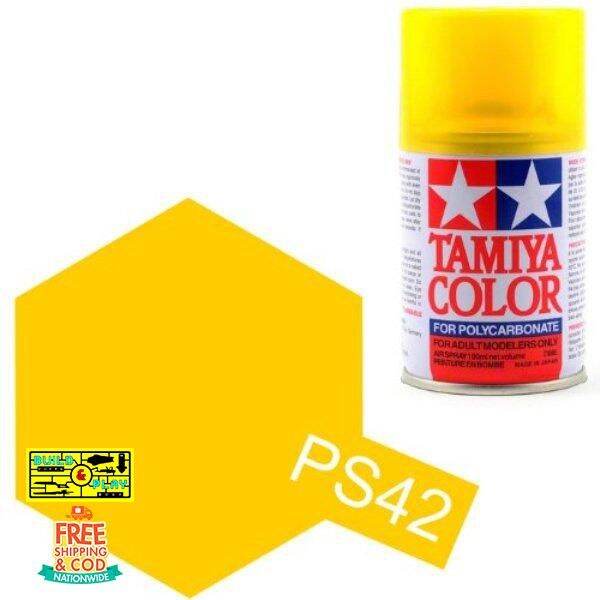 %rETamiya Polycarbonate PS-42 Translucent Yellow | Lazada PH