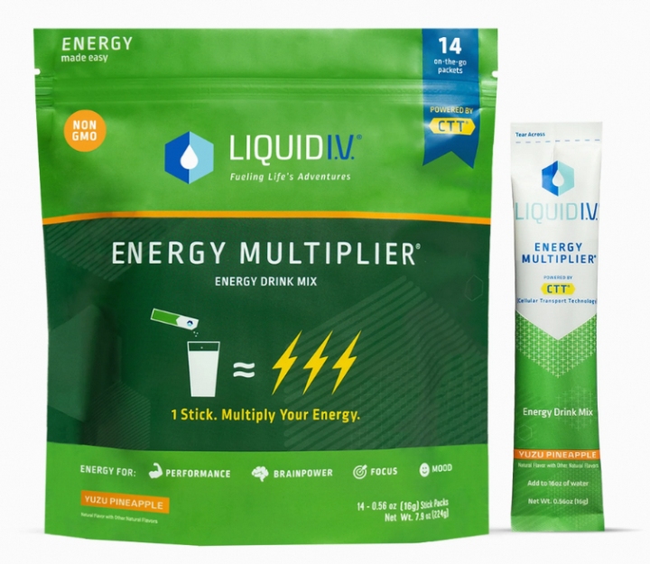 Liquid IV Hydration Energy Multiplier (14 pcs) | Lazada.co.th