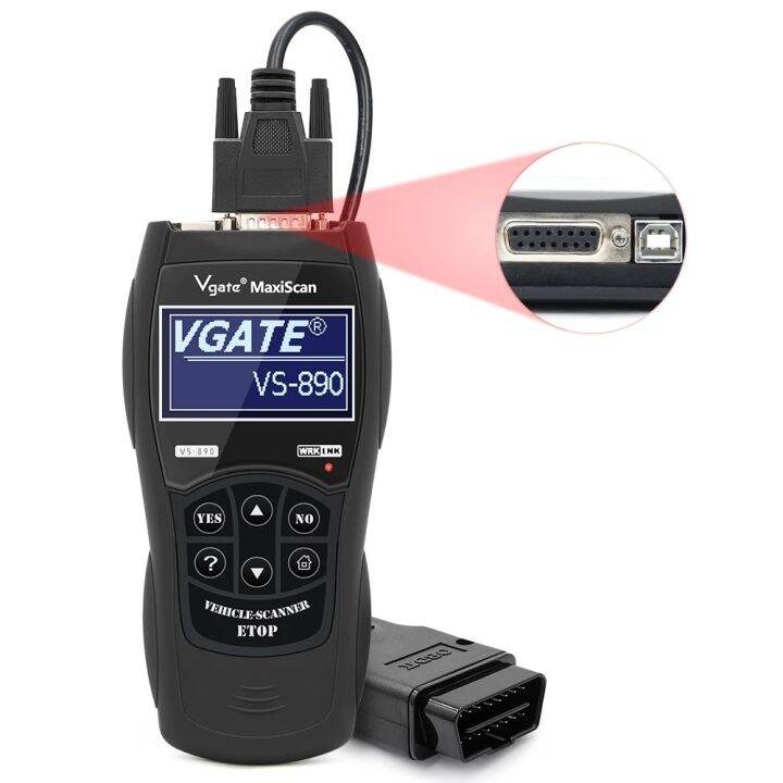 2022 Newest Maxiscan Vgate VS890S OBD2 Diagnostic Scanner VS890 Vgate ...