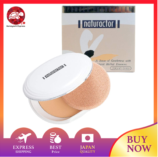 NATURACTOR Foundation Powder Foundation 250 Ochre with puff 13g (Powder ...