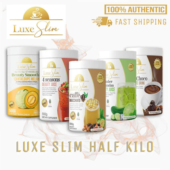 Luxe Slim Coffee Caffe Macchiato 4 Season Dark Choco Cantaloupe Melon ...