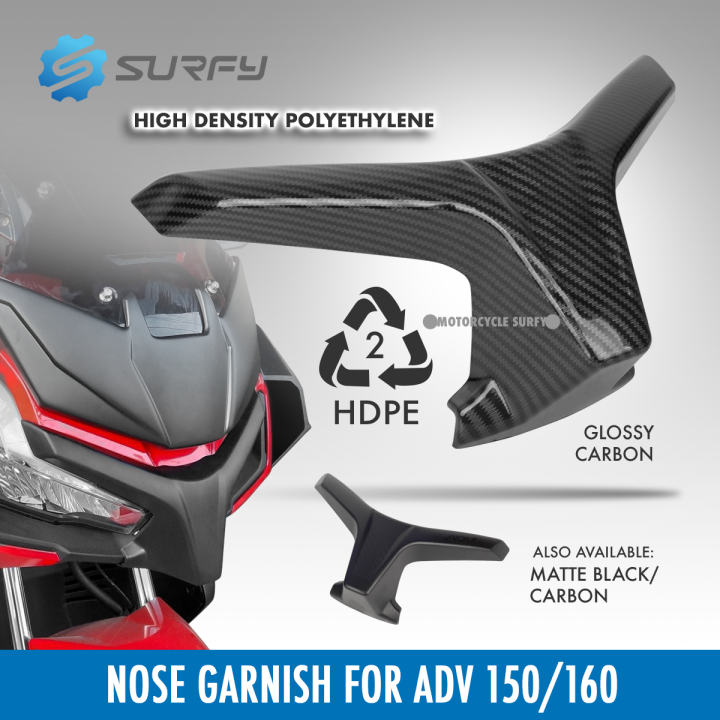 ADV150 ADV 160 Front Headiight Garnish Upper Nose Cowling Cover Fairing ...