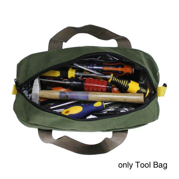 Waterproof canvas storage manual tool bag portable toolbox heavy duty ...