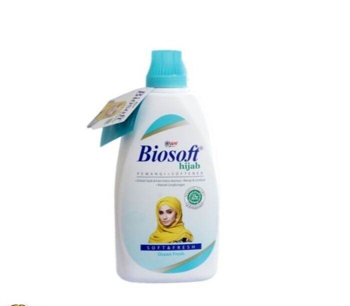 YURI BIOSOFT HIJAB PEWANGI + SOFTENER 900ML | Lazada Indonesia