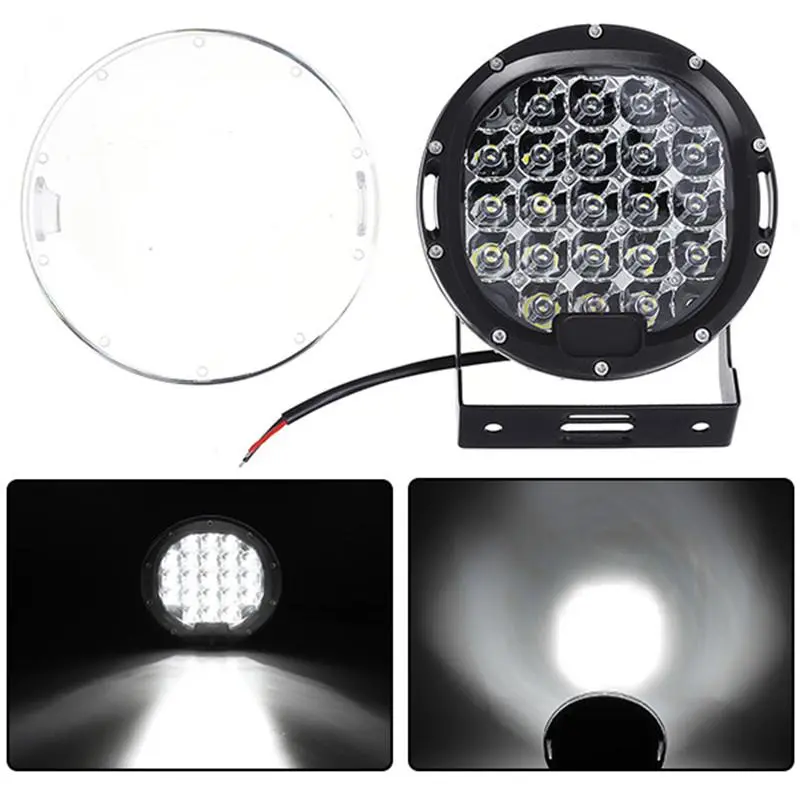 21SMD LED 105W โคมไฟขับรถทำงาน Spot Beam Light 10500LM ปรับกันน้ำ IP68 ...