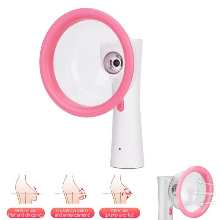 Electric Breast Enlargement Pump Suction Machine Vacuum Therapy Chest
