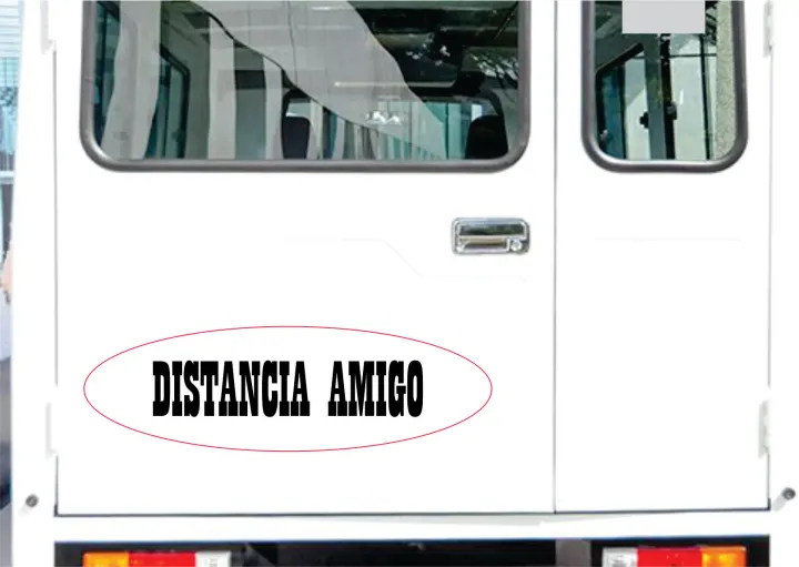 DISTANCIA AMIGO sticker- 1pc | Lazada PH