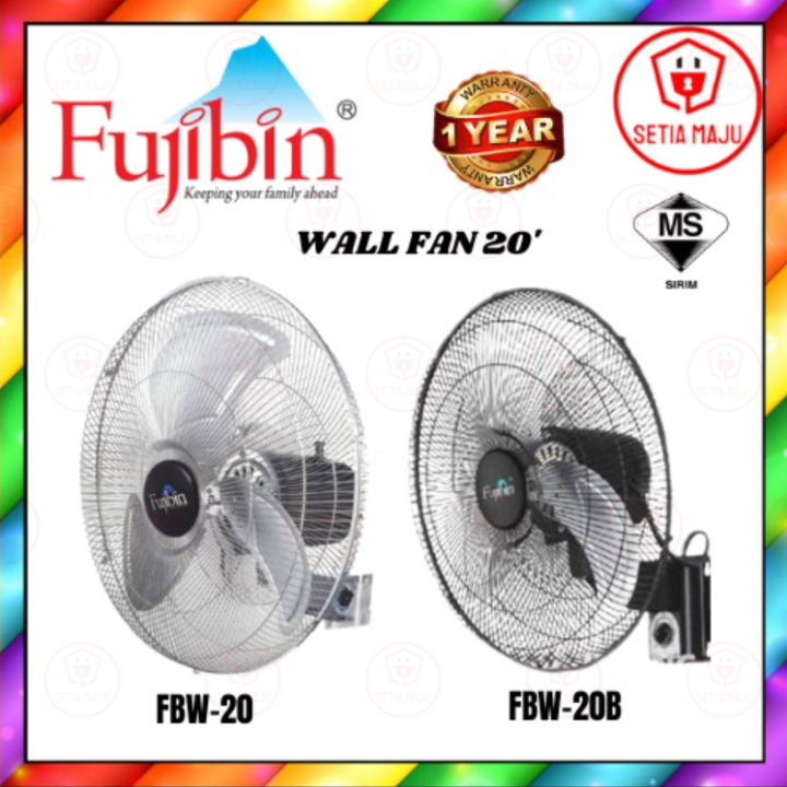 [READY STOCK] FUJIBIN 20" METAL BLADE INDUSTRIAL WALL FAN | Lazada