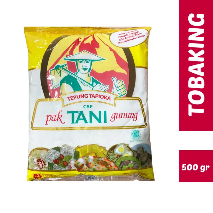 Tapung Tapioka Pak Tani Gunung 500gr Tepung Kanji Tani | Lazada Indonesia
