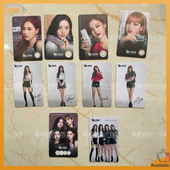 blackpink lomo cards blackpink official photocard BLACKPINK beauty ...