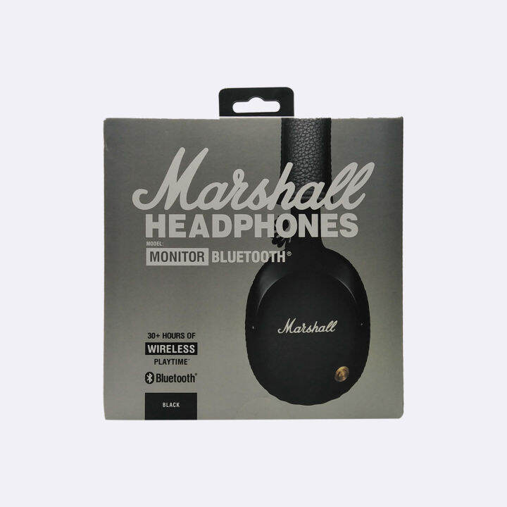 Marshall Monitor Over-Ear Bluetooth Headphones (Black) | Lazada PH