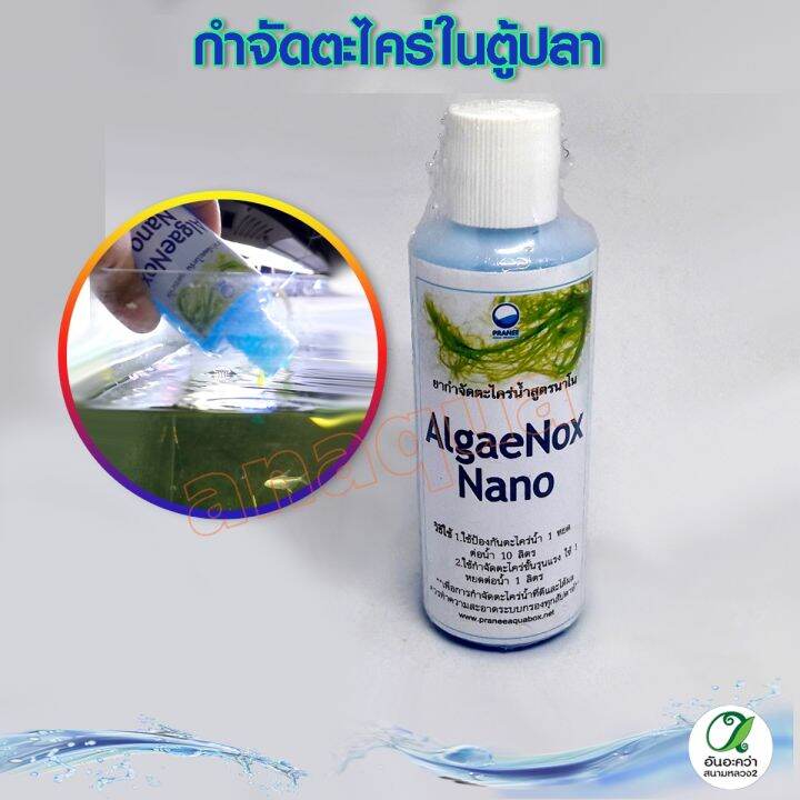 Algae Nox nano ยากำจัดตะไคร่เส้นผม 120ml. | Lazada.co.th