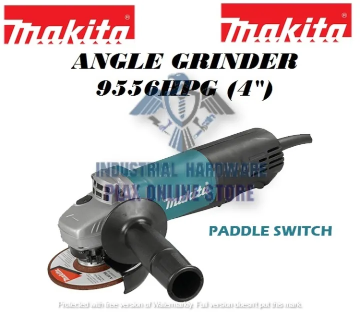 Makita 9556HPG 4'' Angle Grinder Paddle Switch 840W | Lazada