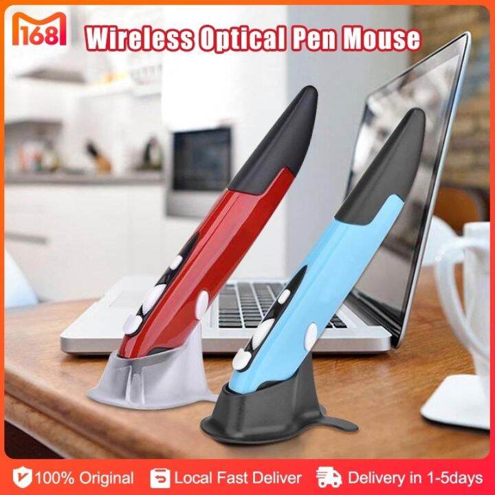 2.4G Wireless Mouse Pen USB Optical Presenter Pen Mouse Adjustable ...