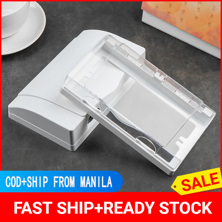 Socket Splash-proof Box Single Outlet Waterproof Cover Receptacle ...