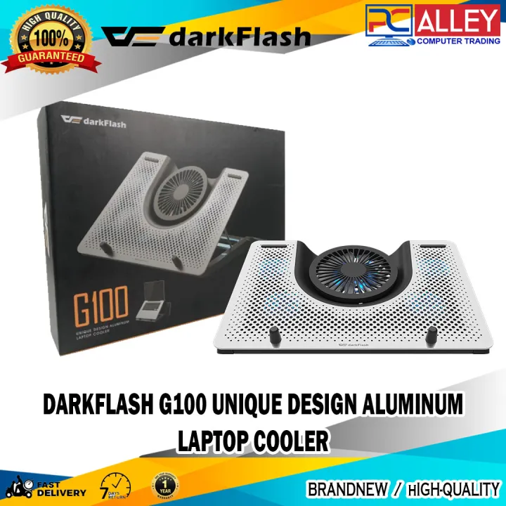 DARKFLASH G100 UNIQUE DESIGN ALUMINUM LAPTOP COOLER PC ALLEY | Lazada PH