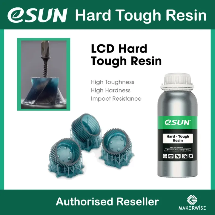 eSUN Hard Tough Resin 1kg for 3D Printers High Resistance Impact | Lazada
