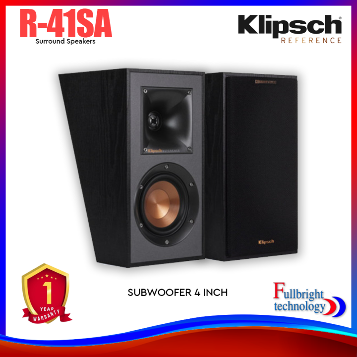 ลำโพง Klipsch reference series รุ่น R-41SA subwoofer 4 inch ประกันศูนย์ 1 ปี | Lazada.co.th