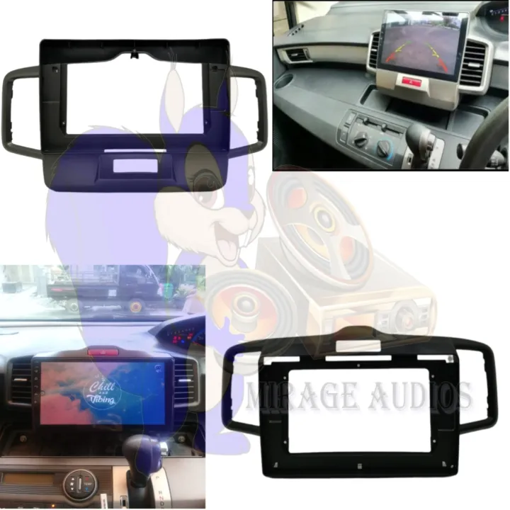 Frame Head Unit Android Honda Freed 10 inch - hazard Bawah | Lazada ...