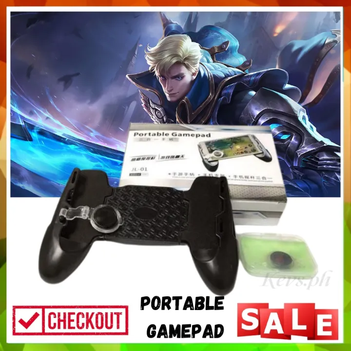 Kevs.ph Portable game Grip pad 3 in 1 gamepad Joystick Controller Game Controller Game Handle ...