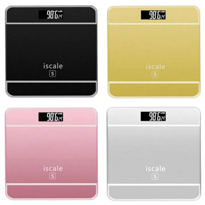 Digital Lcd Electronic Tempered Glass Bathroom Weighing Scale Lazada Ph