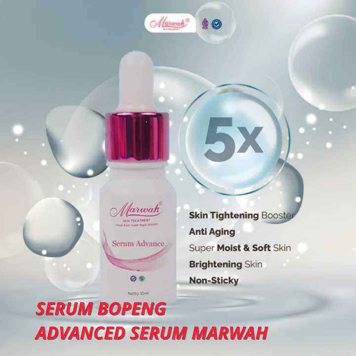 advanced serum marwah skincare untuk bekas jerawat dan scar bopeng ...