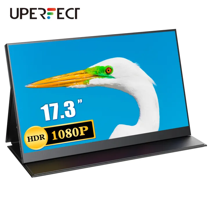 UPERFECT 【Local delivery】 17.3Inch Monitor 1920*1080 Type C Portable ...
