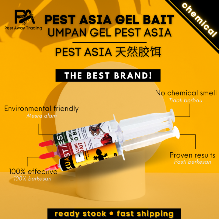Pest Asia Eco Killing Gel Bait / Pest Asia Umpan Gel / Gel Bait / Pest ...