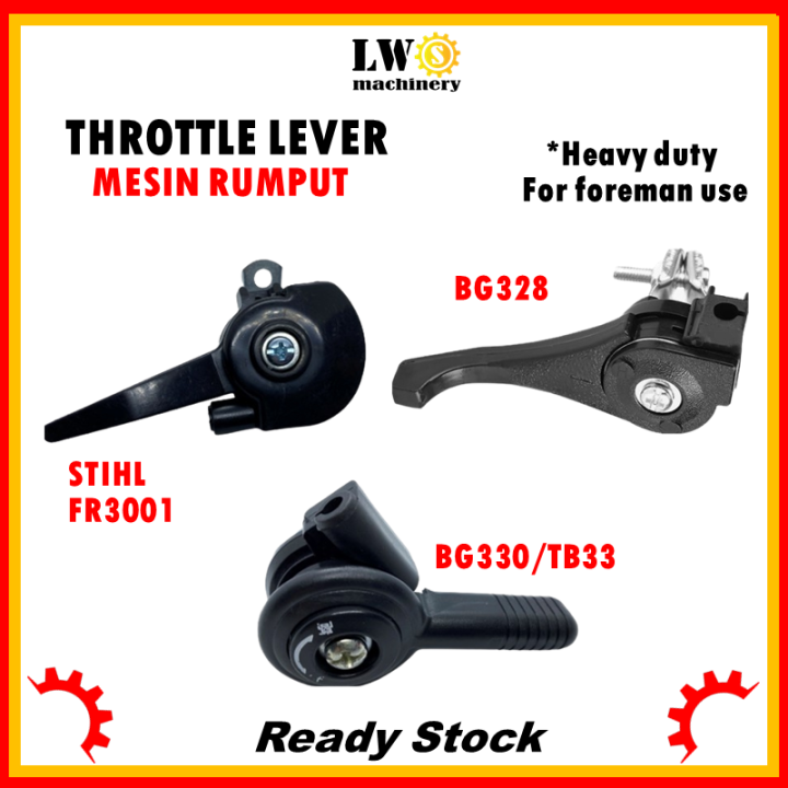 Mesin rumput throttle lever brush cutter bg328 TL33 TB33 bg330 ...