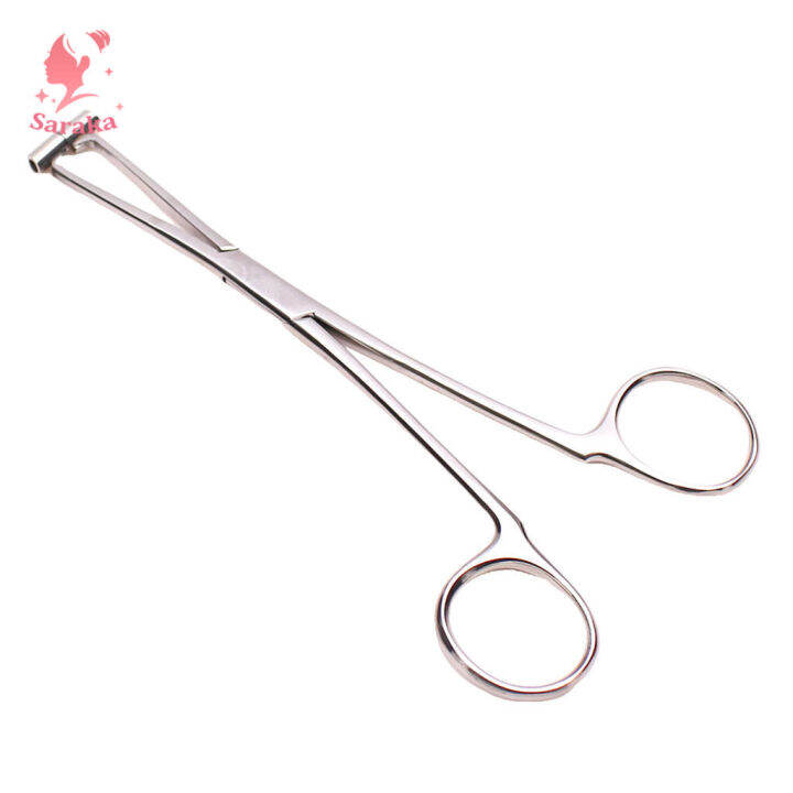 Saraka Pro 6 inch Septum Forceps Body Belly Navel Nose Lip Ear Piercing ...