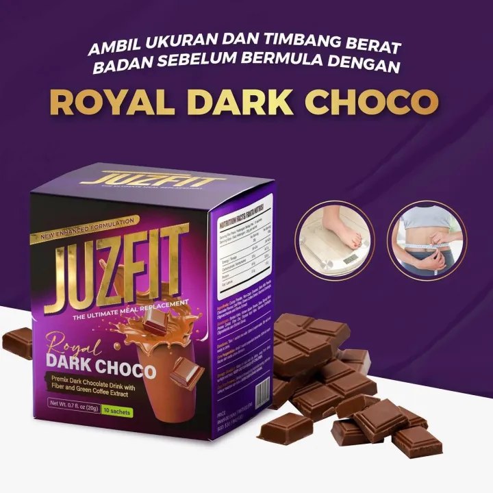 Original Juzfit Dark Choco | Lazada