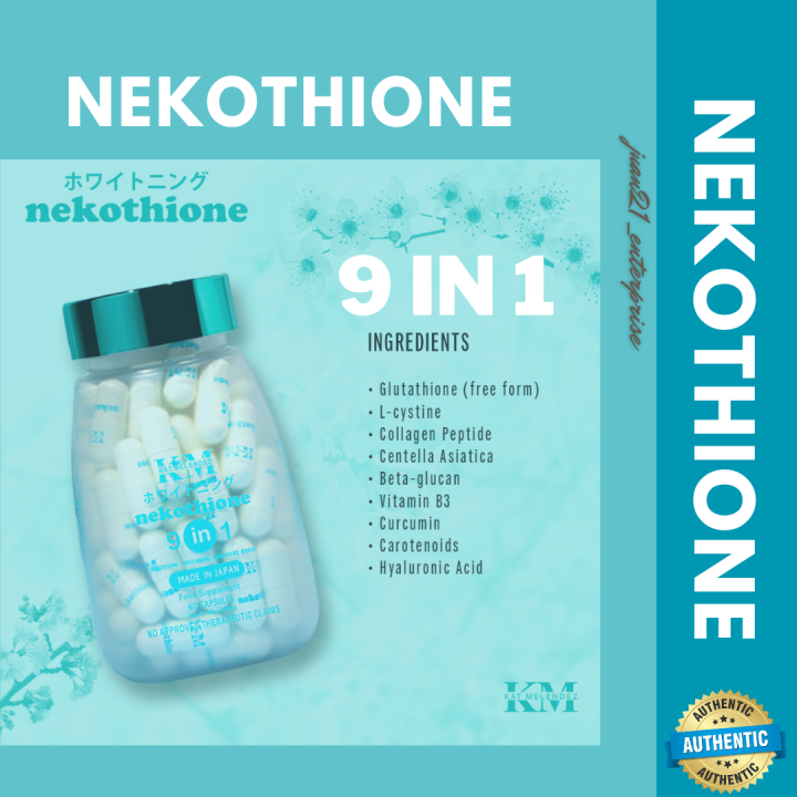 NEKOTHIONE 9 in 1 | Neko by Kat Melendez | Whitening Anti Aging ...