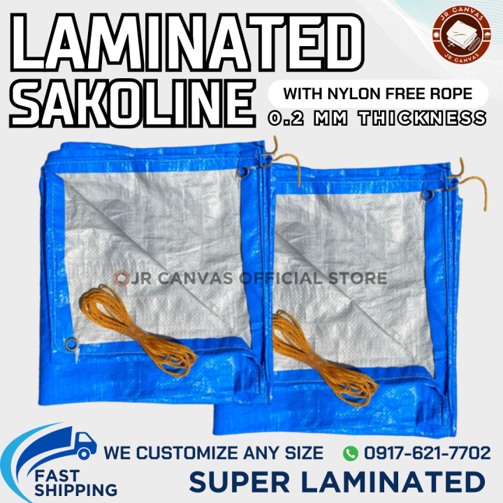 8x5ft HIGH QUALITY LAMINATED SAKOLINE 100% WATERPROOF TRAPAL LONA TOLDA ...