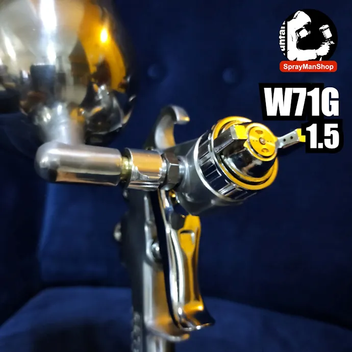 P50 ALBB W71G 1.5mm Gravity Spray Gun with 400cc Side Cup | Lazada