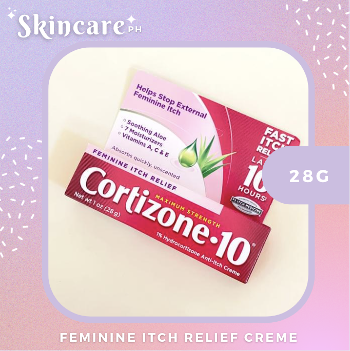 Cortizone 10 Feminine Itch Relief Creme 28g | Lazada PH