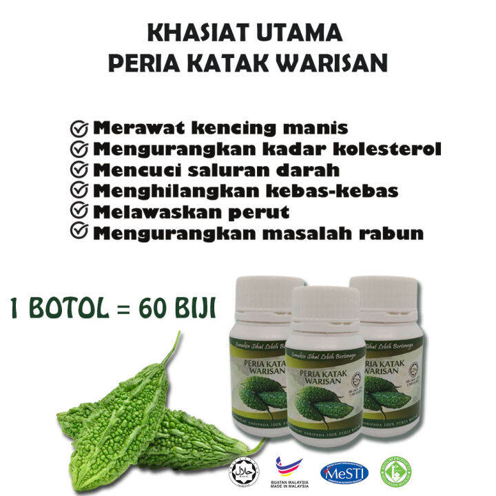 peria katak kapsul original premium peria katak kapsul peria katak ...