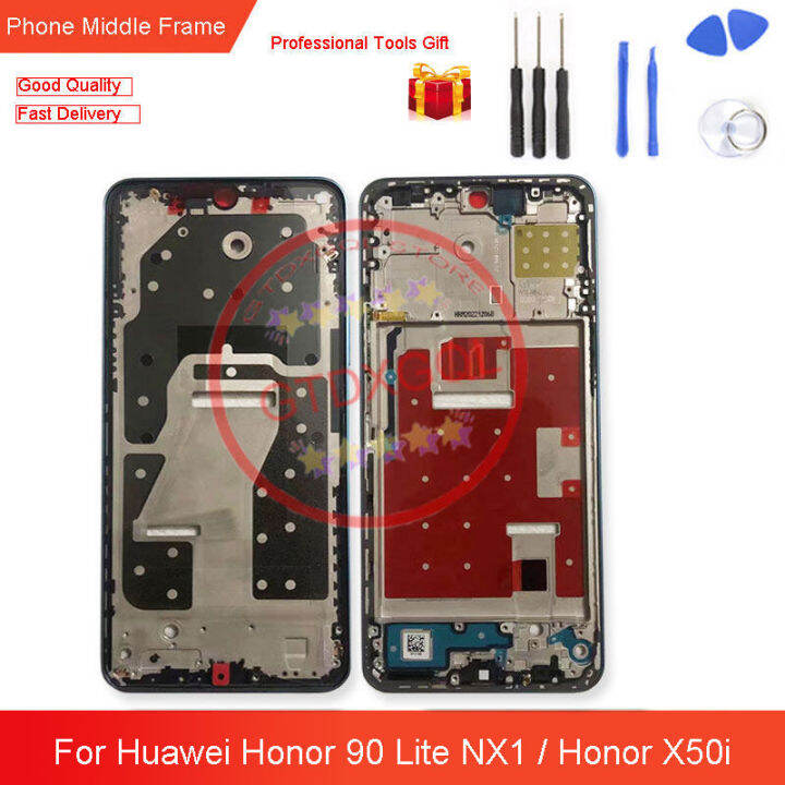 Original For Huawei Honor 90 Lite NX1 / Honor X50i Middle Frame Plate ...