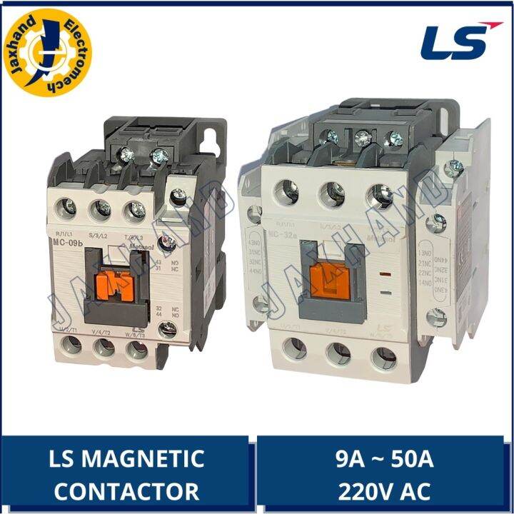 LS Magnetic Contactor 9A 50A 220VAC Coil Metasol 1NO | Lazada PH