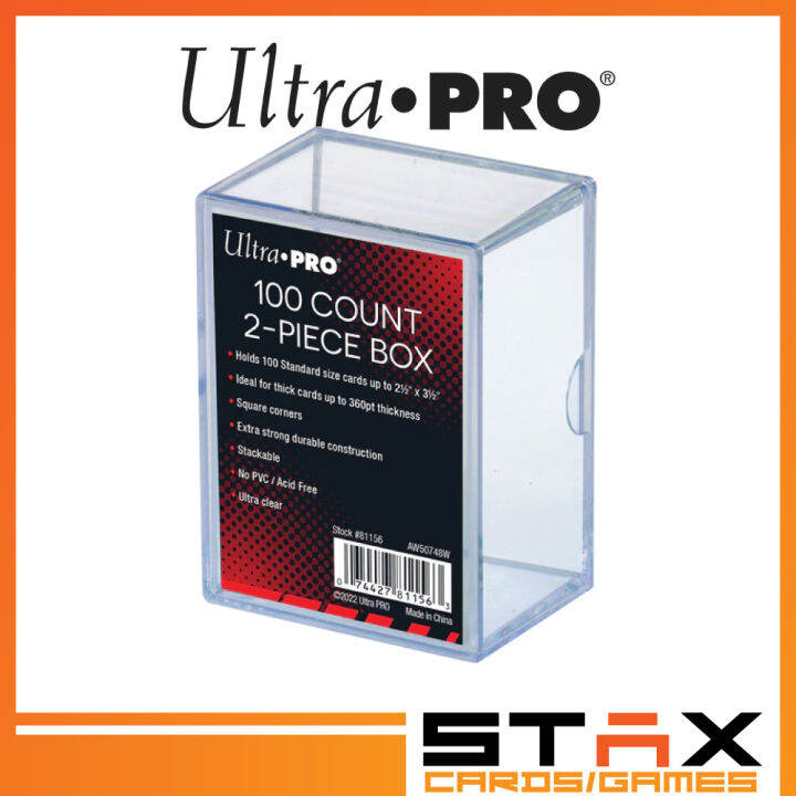 Ultra Pro: Card Storage Box 100 CT [กล่องใส่การ์ด] | Lazada.co.th