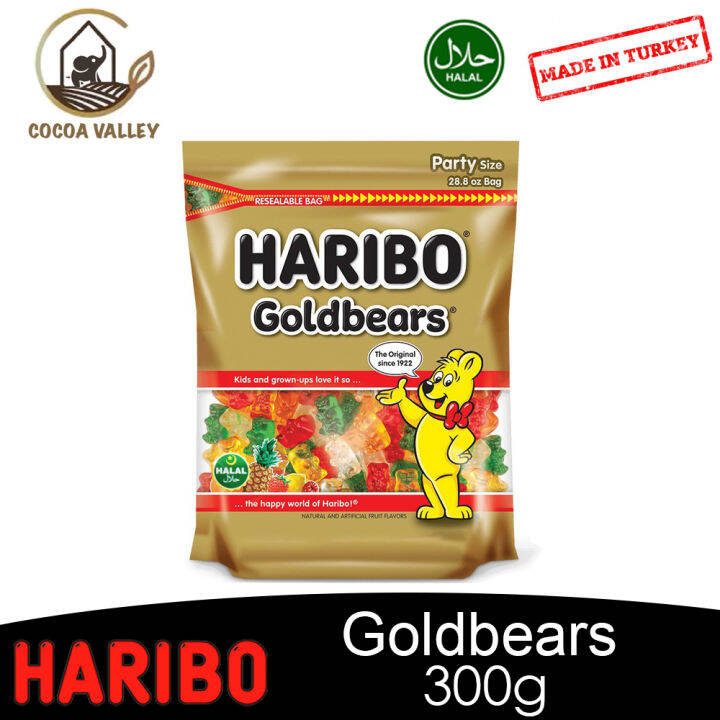 Haribo Goldbears Travel Edition Share Bag 300g (Made in Turkey) | Lazada