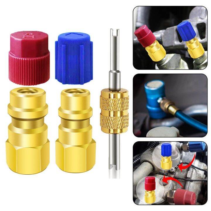 Car Aircon Quick Release Sold By Pair Coupler Only For R134a Manifold ...