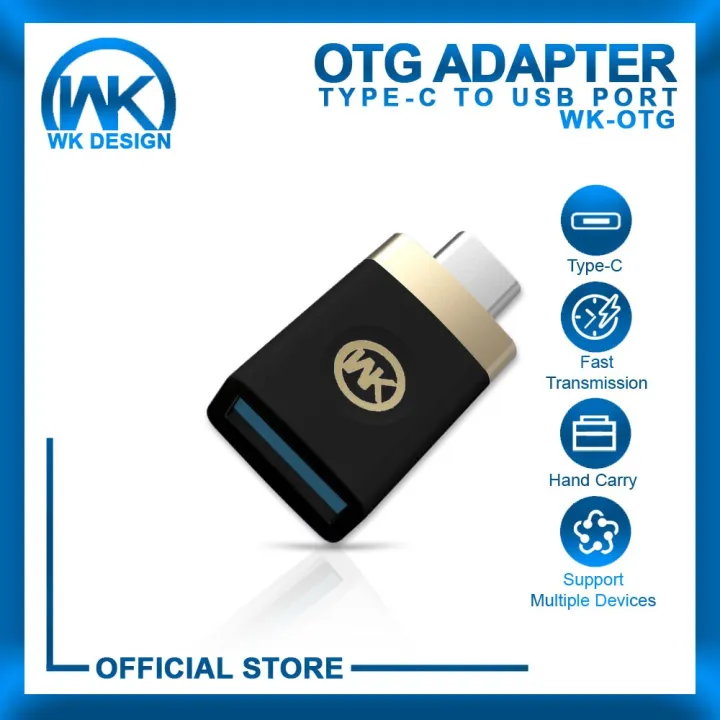 WK Design O.C USB 2.0 Type-C to USB Port OTG Adapter for Multiple ...