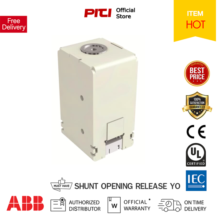 ABB SHUNT OPENING RELEASE 220-240V AC-DC E1.2-E6.2 XT7-XT7M | Lazada.co.th