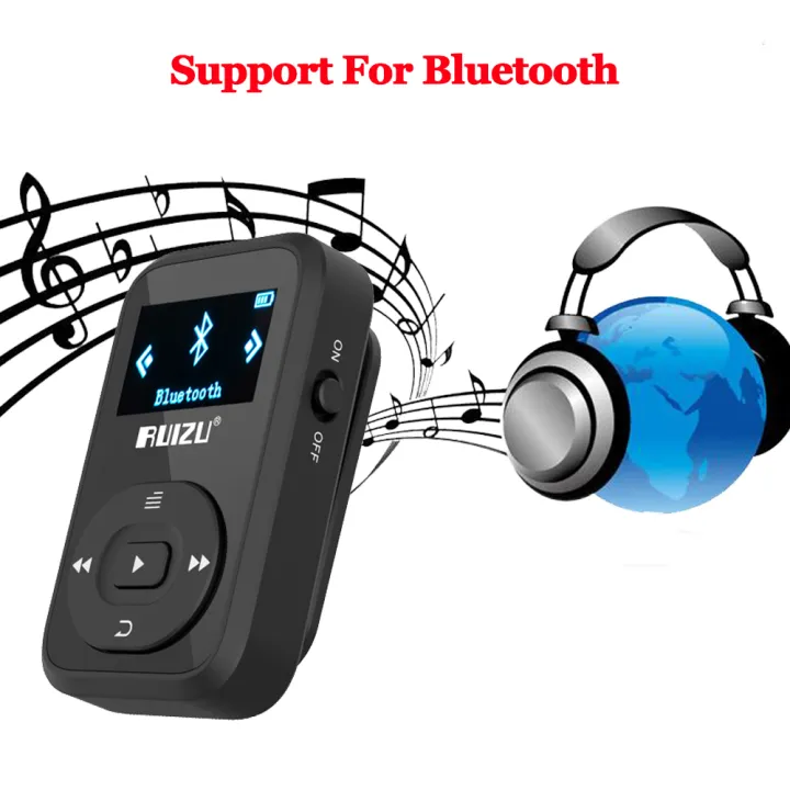 Ruizu LCD Sport Audio Mini Mp3 Player Music Audio Mp 3 Mp-3 With ...