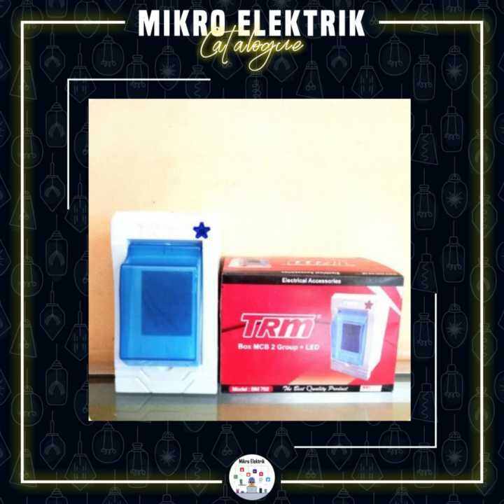 Box Panel MCB 2 Group Outbow / Inbow TRM + Led | Lazada Indonesia