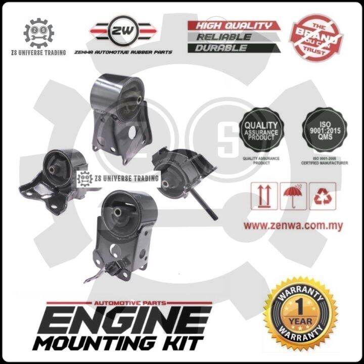 ZW Nissan Cefiro A32 & A33 2.0 Engine Mounting Kit Set | Lazada